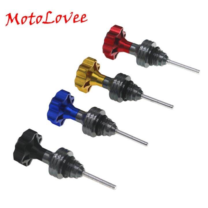 Motorcycle Engine Oil Tank Dipstick Level Gauge Meter Motorbike Oil Cap ...