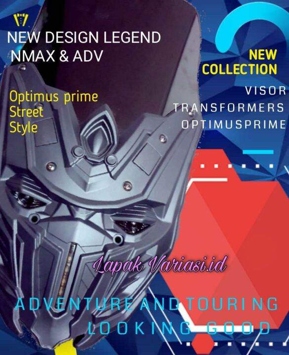 [NEW] KEDOK ADV KEDOK NMAX NEW TAMENG TOPENG VISOR WINDSHIEL NMAX NEW ...