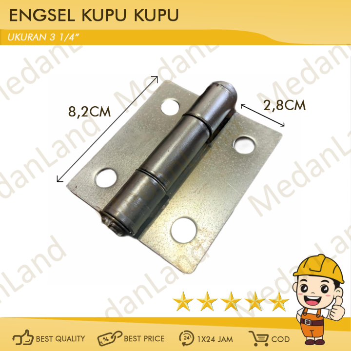 ENGSEL KUPU KUPU BESI UNTUK PINTU DAN JENDELA BESI KAYU BETON DOOR ...