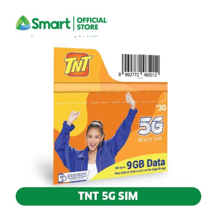 TNT Prepaid SIM Card with Load | Lazada PH