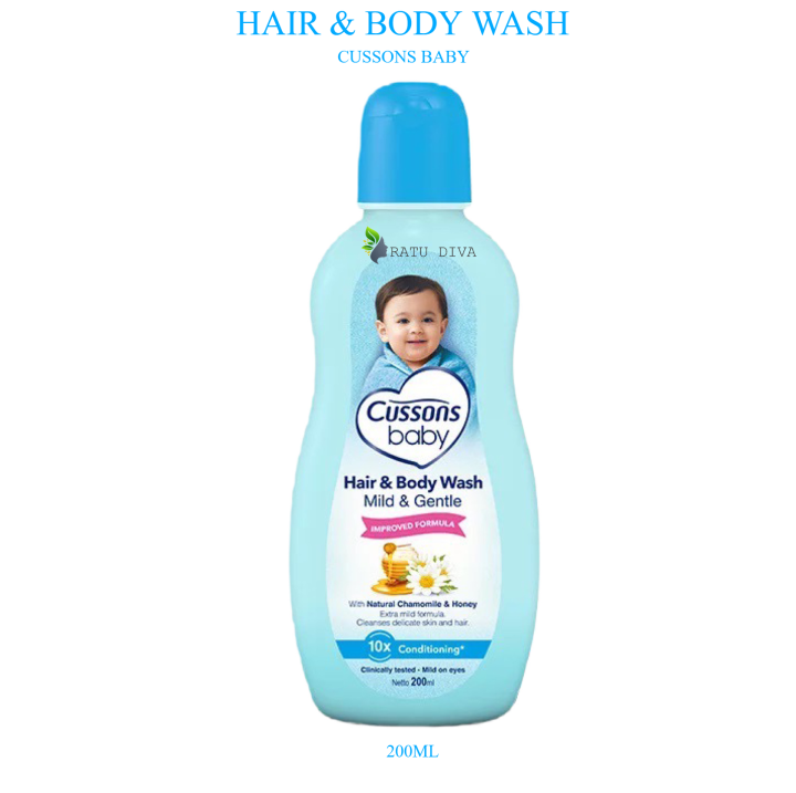 CUSSONS HAIR & BODY WASH 100ML+100ML | Lazada Indonesia
