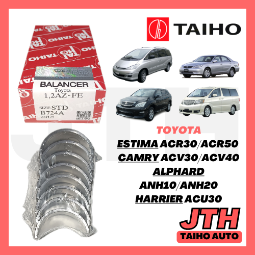 TAIHOAUTO TAIHO Balance Shaft Bearing Toyota Estima ACR30 / Alphard / Camry ACV30 / Harrier ...