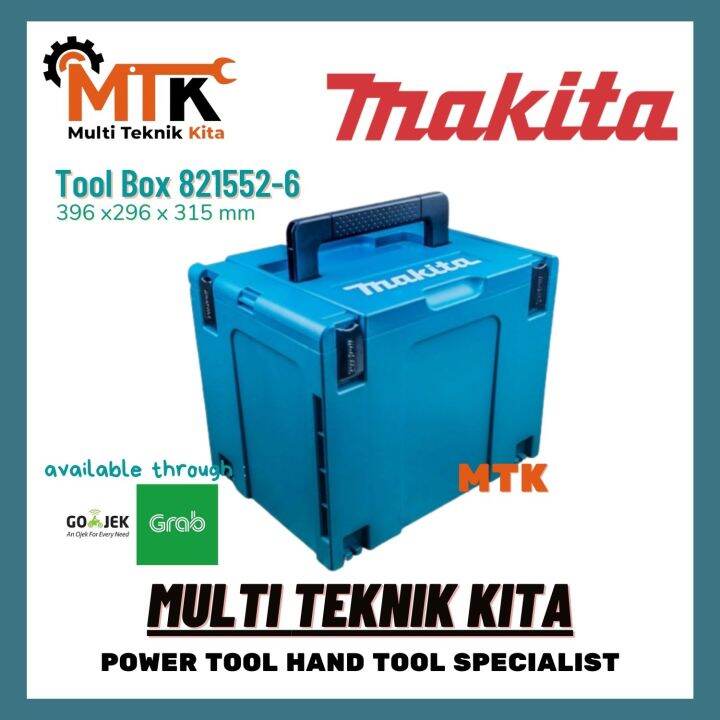 Kotak Toolbox Tempat Penyimpanan Perkakas Kotak Perkakas Makita Toolbox Plastik 821552-6 Tool ...