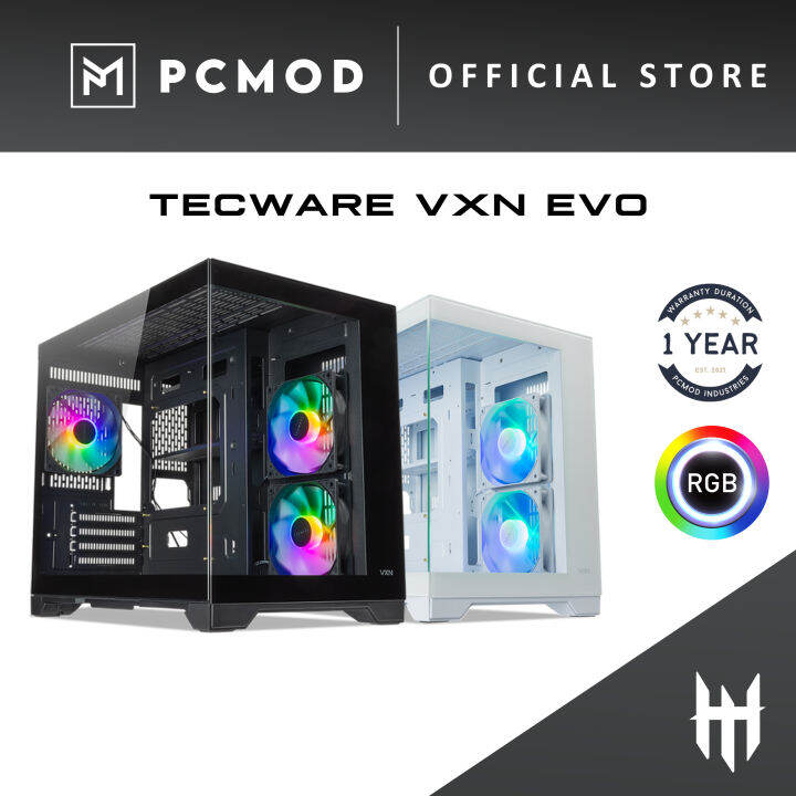Tecware VXN Evo ARGB Case | mATX Dual TG Case | PCMOD | Lazada
