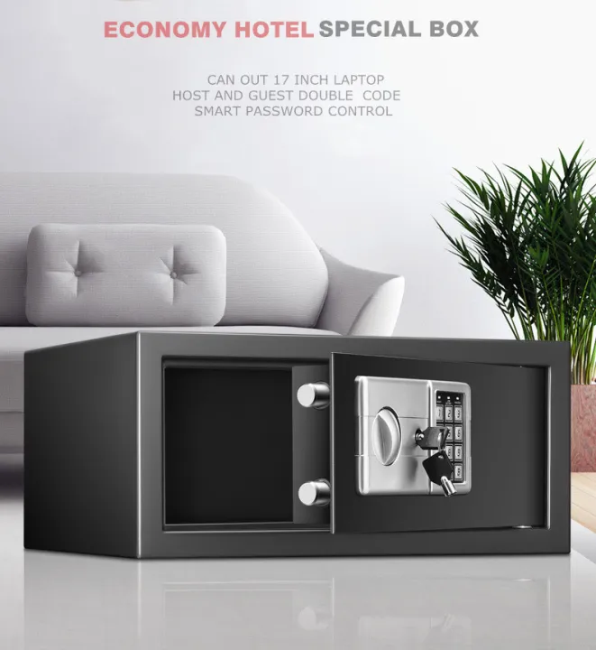Security Safe Box All Steel Digital Electronic Keypad LockAnti-theft ...