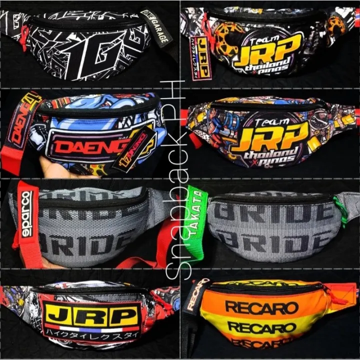 JRP Belt bag‼️Thailand‼️DAENG 4 Beltbag ‼️ Racing Bag Takata Sparco ...