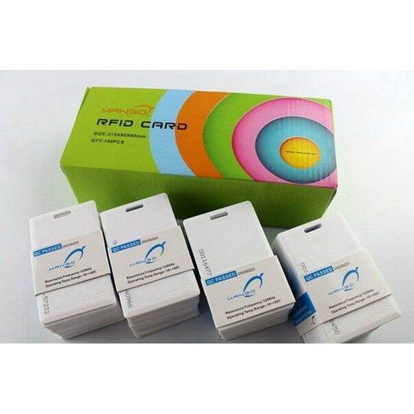 คีย์การ์ด Mango Proximity Card 84x54x1.8 mm.ID card 125 KHz.รับประกัน ...