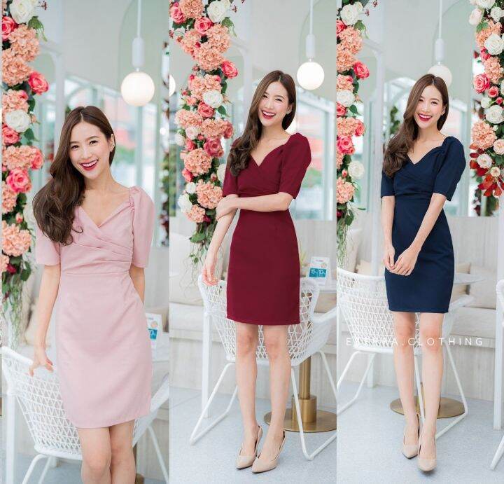 DR037-1 Herria Anna Dress | Lazada.co.th