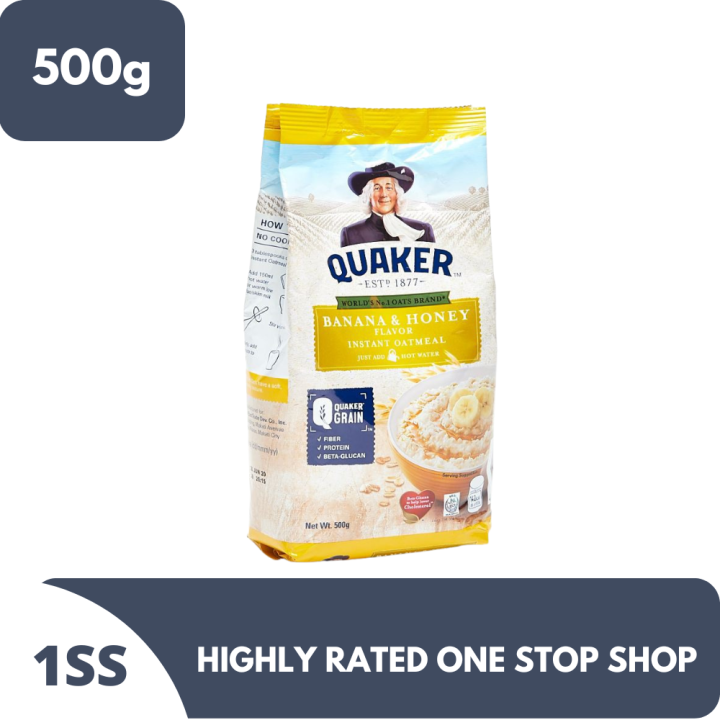 Quaker Banana & Honey Flavor 500g | Lazada PH