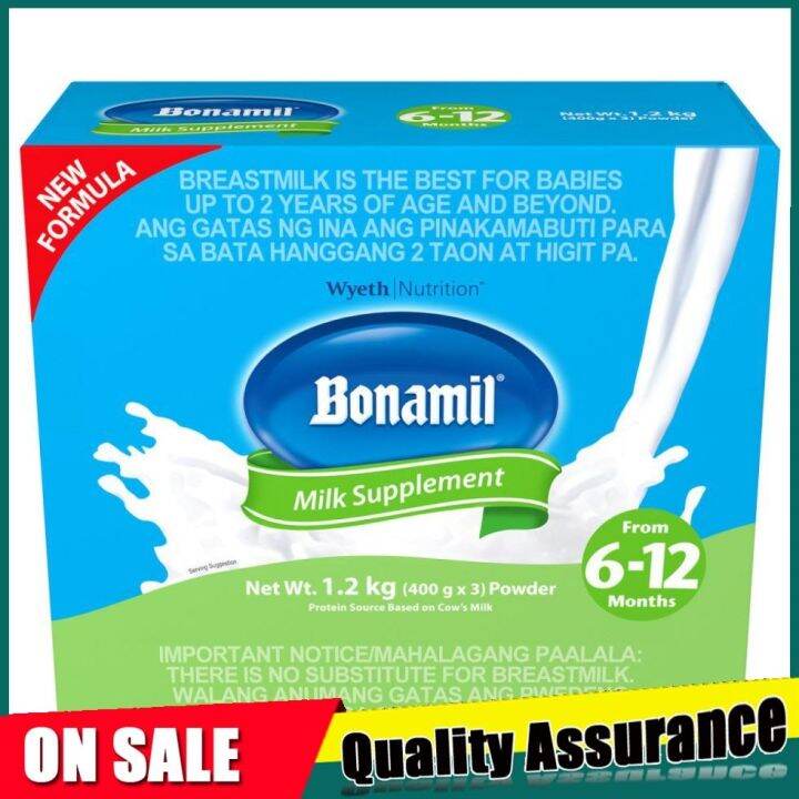 【ON SALE】 Bonamil Stage 2 Milk Supplement Plain For 6 To 12 Months Bag ...