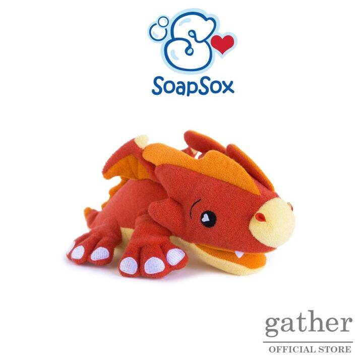 Soapsox Jr. 2in1 Bath Buddy - Scorch the Dragon | Lazada PH