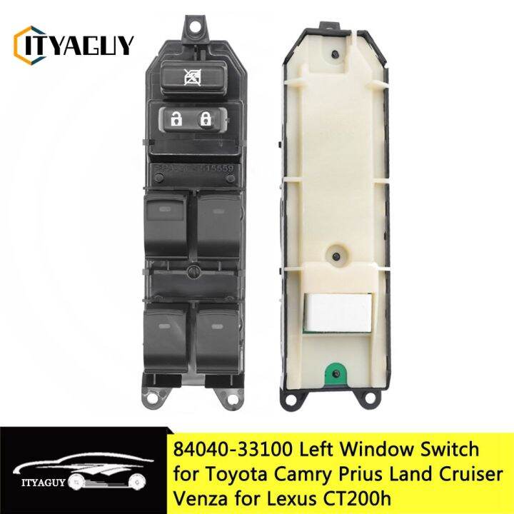 84040-33100 Car Front Left Electric Window Switch Button For Toyota ...