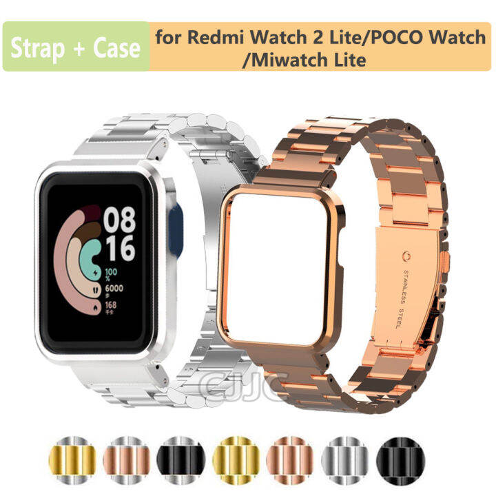 Classic Stainless Steel Strap for Redmi Watch 2 Lite Replacement ...