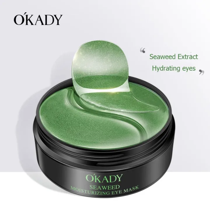 OKADY มาส์กตาสีเขียวให้ความชุ่มชื้นกระชับและลดเลือนริ้วรอยรอบดวงตาเจล ...