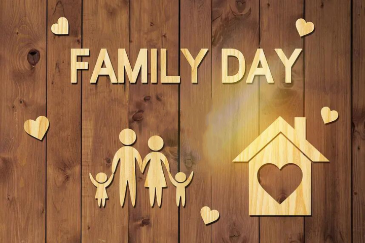 Family Day Backdrop for Photography Our Family Themes Moving Reunion ...