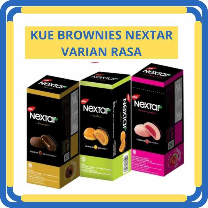 Nabati Nextar Cookies Brownies 1 Box isi 8 pcs | Lazada Indonesia