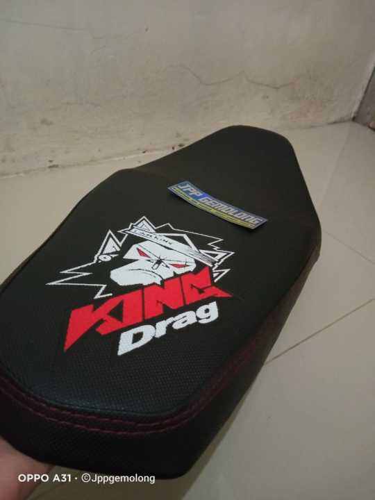 JOk Mx King modifikasi King drag - Jok Yamaha MX king drag tinggal ...
