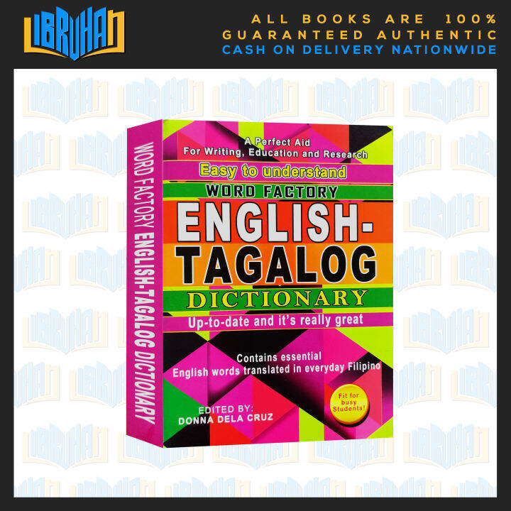 WORD FACTORY ENGLISH - TAGALOG DICTIONARY Easy to Understand - Donna ...