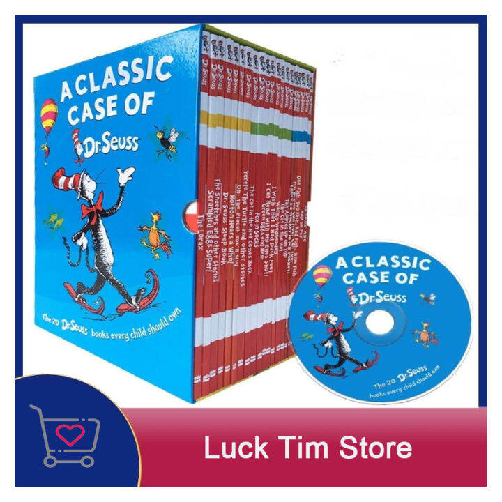 20Pcs DR. SEUSS Complete Books Set Children Books Bedtime Reading Book ...