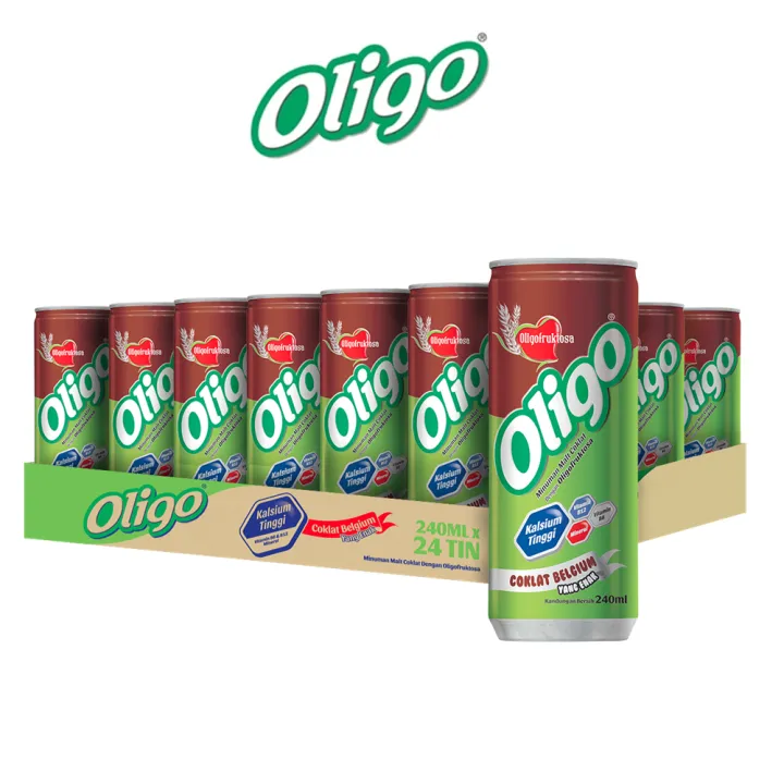 Oligo Chocolate Malt Drink Hi-Calcium With Oligofructose Slim Can ...