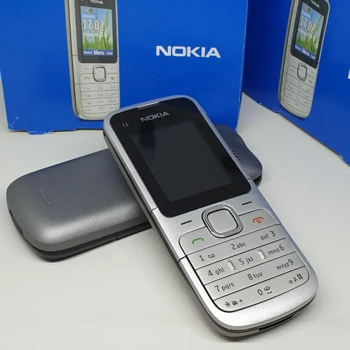 HP KLASIK TERMURAH!! JUAL NOKIA JADUL C1-01 NEW REFURBISH ORIGINAL | LENGKAP (HP, CHARGER ...