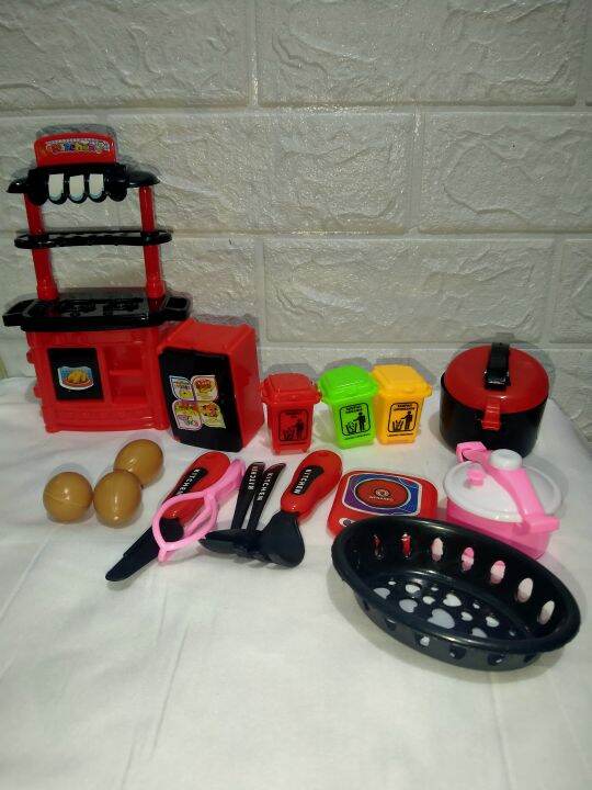 Masak masakan anak dapur cilik MK25 kitchen set masak masakan anak ...