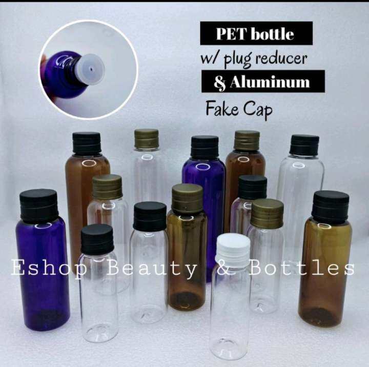 Pet Bottles With Plug Reducer and Aluminum Fake Cap | Lazada PH