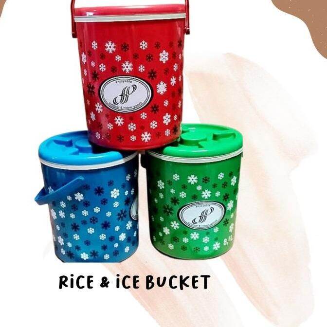 Rice Bucket / Termos Nasi / Termos Es / Ice Bucket 3,5, 6,5, 8,5 Liter ...