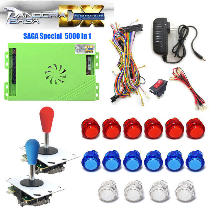 [图片]SQ ARCADE Pandoras Saga Box Special 5000 in 1 DIY Kit Piso Arcade ...