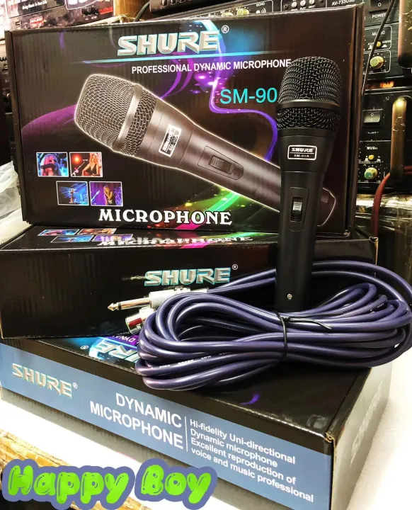 shure SH-959/SM-90A videoke/karaoke microphone (black) | Lazada PH