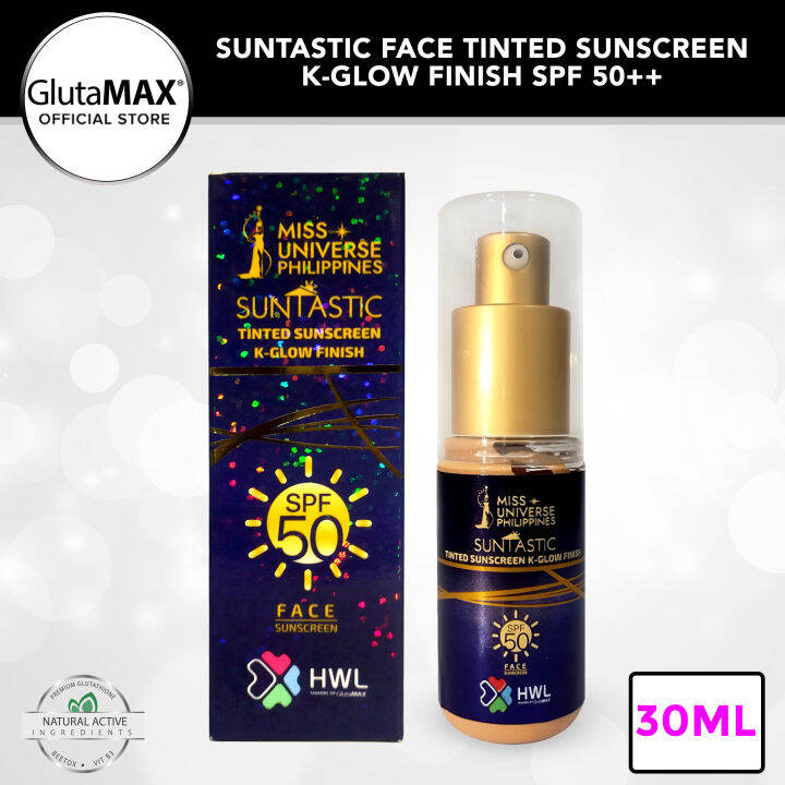 HWL Miss Universe Suntastic Face Tinted Sunscreen K-Glow Finish ...