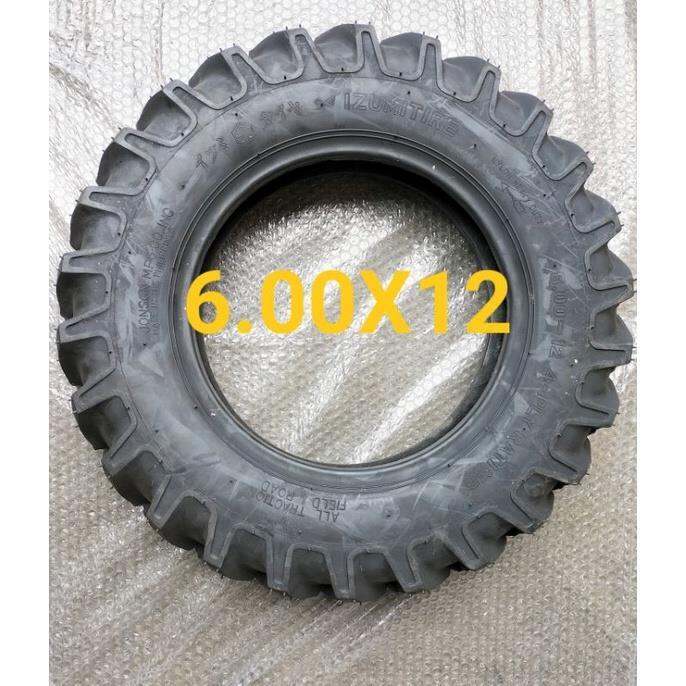 Tractor tire for Kuliglig Transmission Hand Tractor 600x12 by IZUMI ...