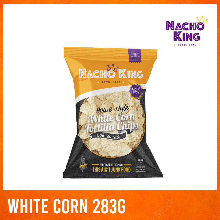 Nacho King White Corn Tortilla Chips 283g | Lazada PH