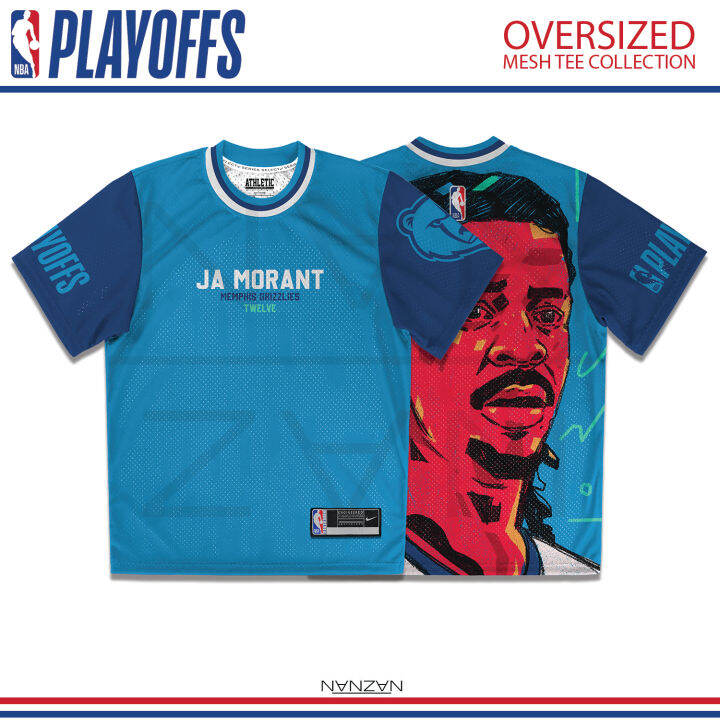 Nanzan NBA Oversized Mesh Ja Morant Memphis Grizzlies Number Twelve NBA ...
