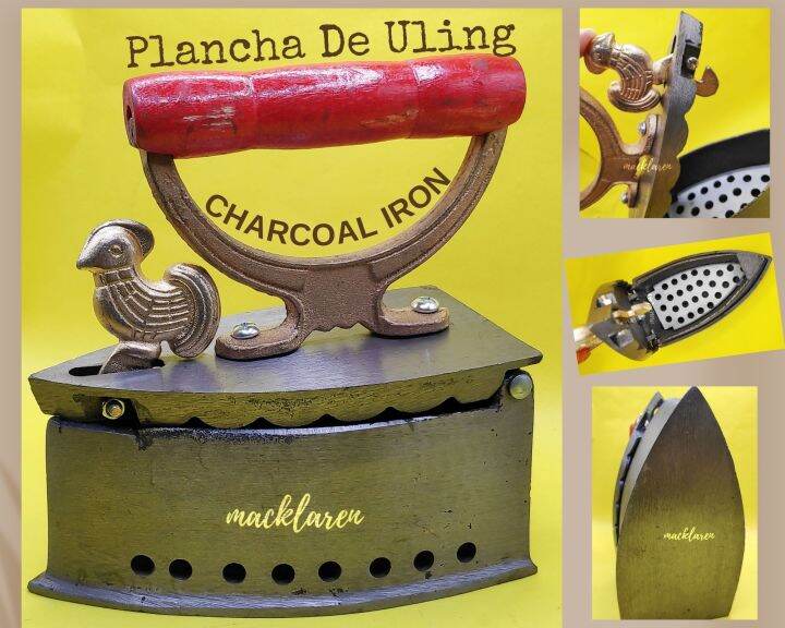 Charcoal Flat Iron ️ Plancha Plantsa De Uling ️ Cast Iron Made ️ Brand New | Lazada PH