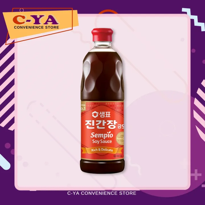SEMPIO SOY SAUCE (RICH AND DELICATE) 860ml/1.8L | Lazada PH