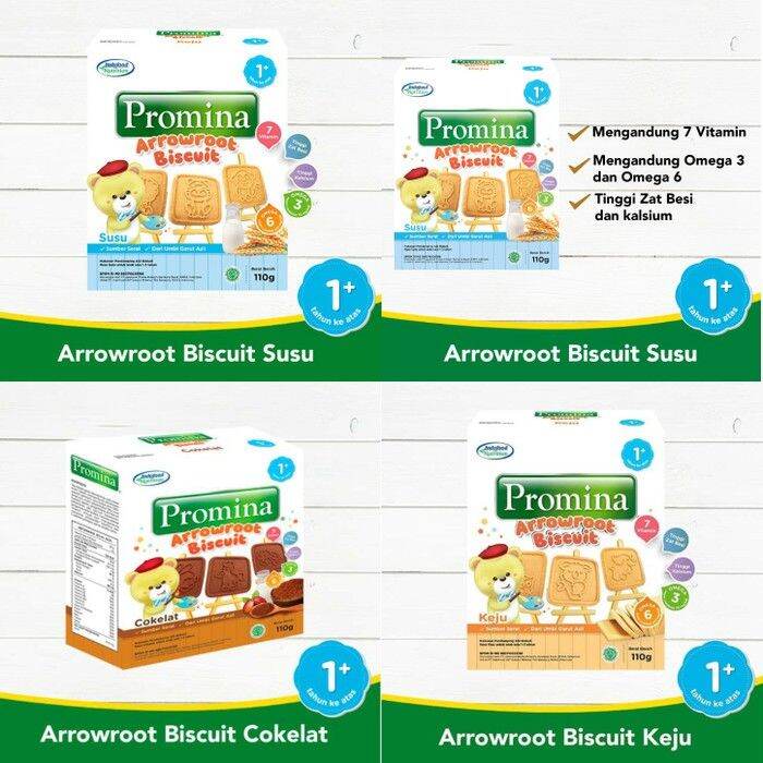 Promina Biskuit Arrowroot | Lazada Indonesia