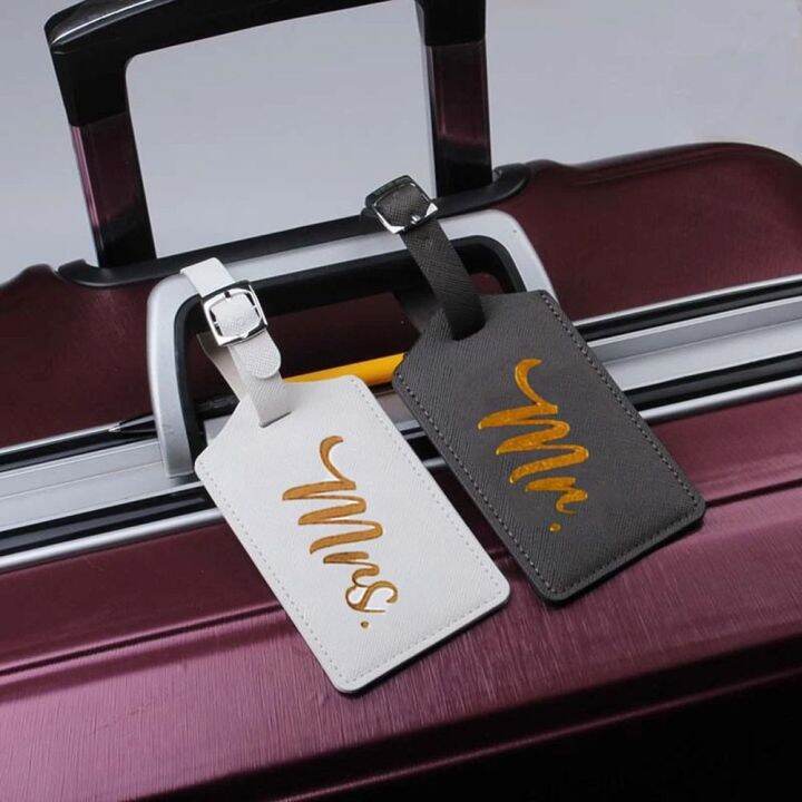 LEERMOO Portable Casual Handbag Label Travel Accessories Letter ...