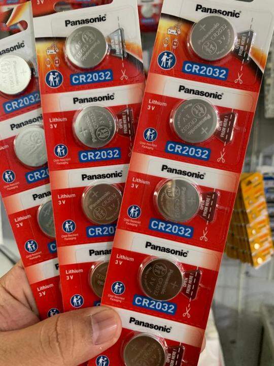Batre panasonic original CR2032 3V kemasan terbaru | Lazada Indonesia