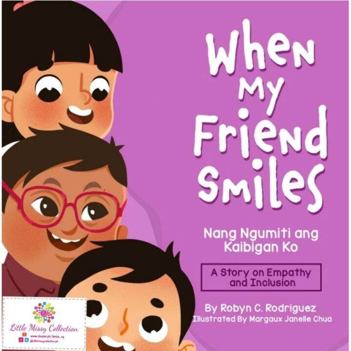 When My Friend Smiles - Tagalog English Empathy Story Books for Grade 1 ...