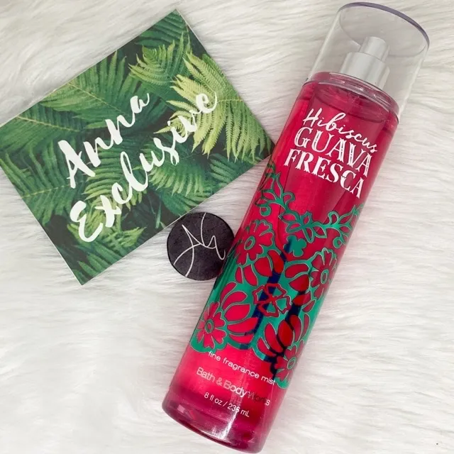 Authentic Bath And Body Works Hibiscus Guava Fresca Fine Fragrance Mist