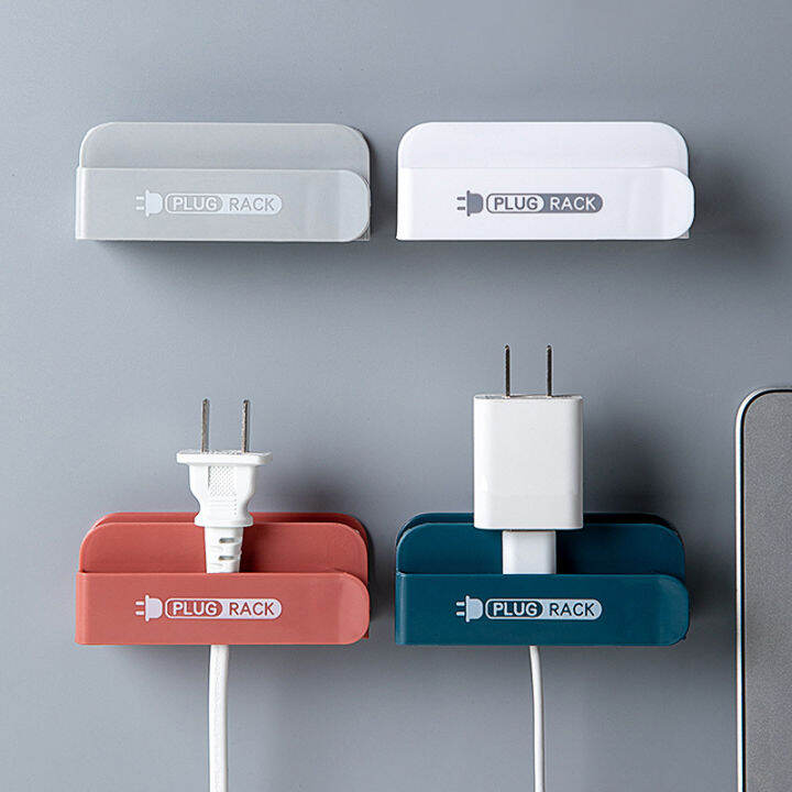 THUMBS UP ชั้นวางปลั๊กสายไฟ แบบติดผนังสําหรับวางสายไฟ Wire plug storage ...