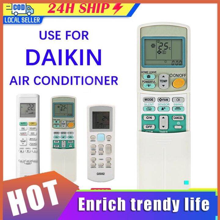 Remote Control Fit For DAIKIN A/C GS02 ARC433 ARC480 Air Conditioner ...
