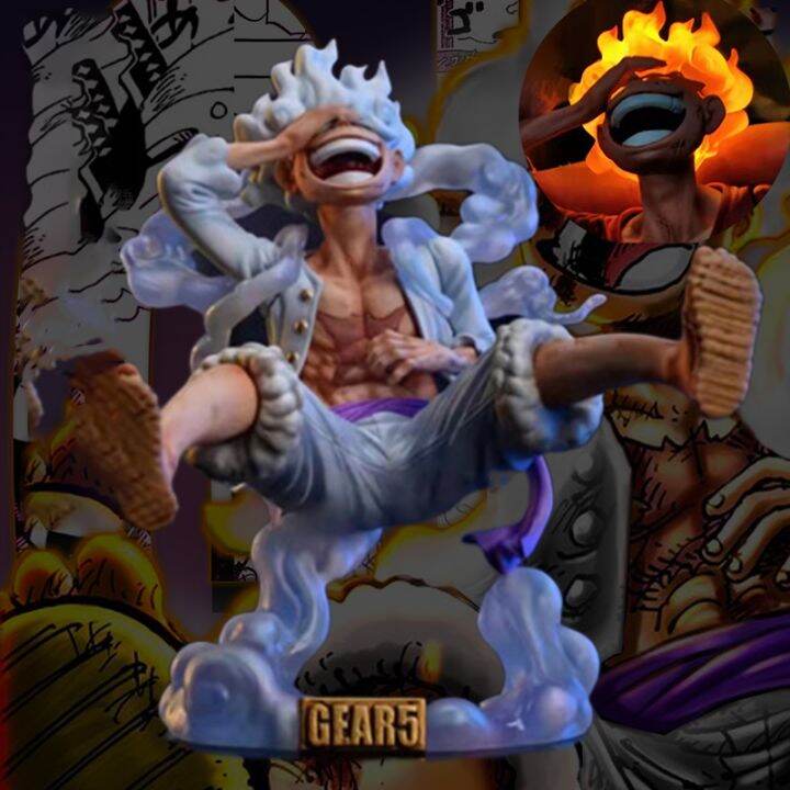 Luffy Gear 5 Snake Man Figurine OnePiece Anime Action Figure Children ...
