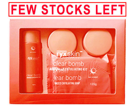 ORIGINAL RYX CLEAR BOMB ADVANCE EXFOLIATING KIT | Lazada PH