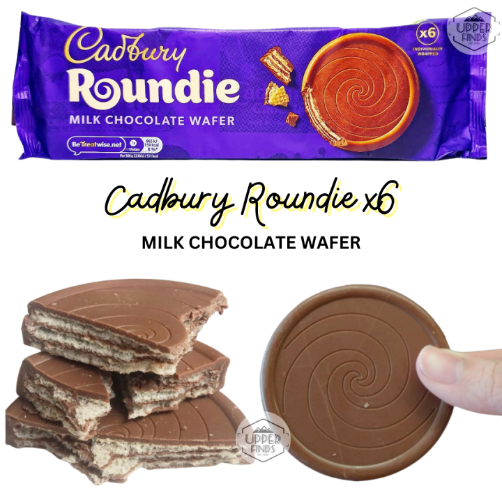 CADBURY ROUNDIE CHOCOLATE WAFERS (6 ROUNDIES PER PACK) | Lazada PH