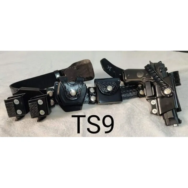 TS9 DUTY RIG BELT SET FOR PNP AND SECURITY GUARD | Lazada PH
