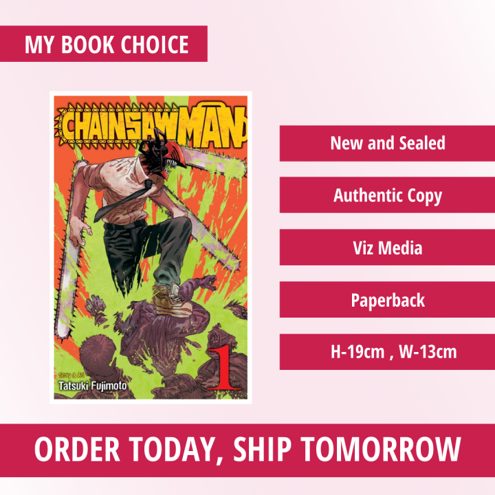 Chainsaw Man Manga Volume 1-4 English | Lazada PH