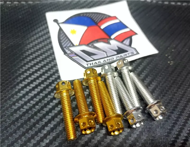 4pcs Radiator Bolts for NMAX V1 / V2 and AEROX V1 / V2 ( Bolts mismo ng ...