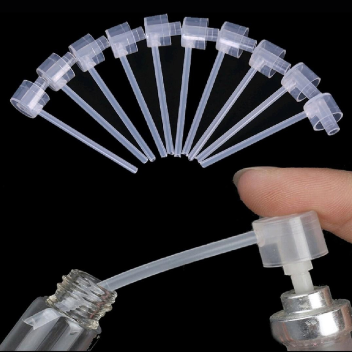 1pc Portable Perfume Refill Tool Straw Cap Dispenser Cosmetic Pump Easy ...